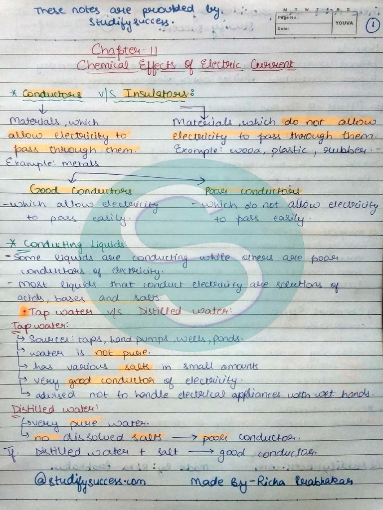 Class 8 Science: Chapter 11 Notes | PDF | Chemical Substances | Metals