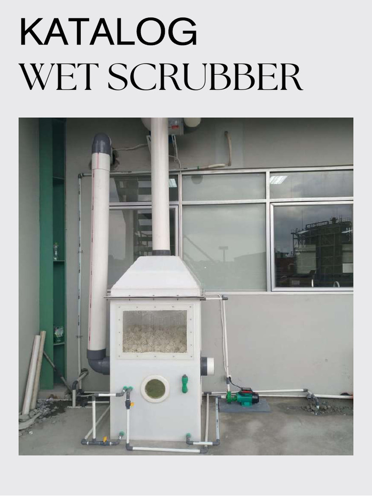 Katalog Wet Scrubber | PDF | Process Engineering | Chemical Equipment