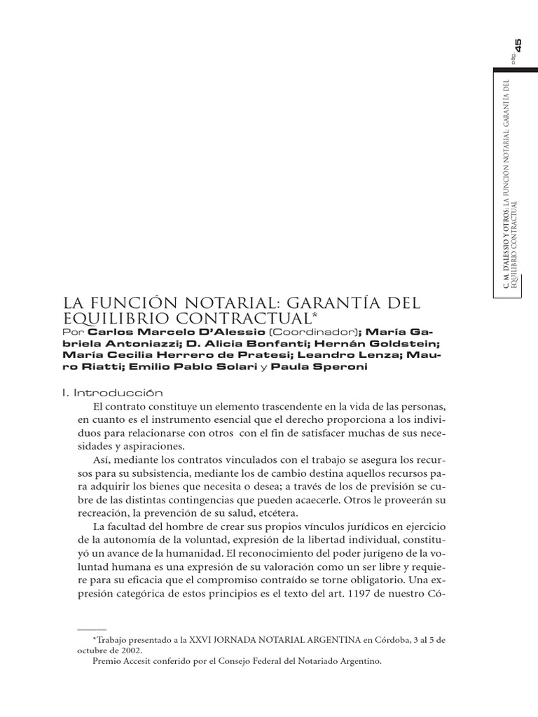 La Funcion Notarial | PDF | Protección al Consumidor | Los consumidores