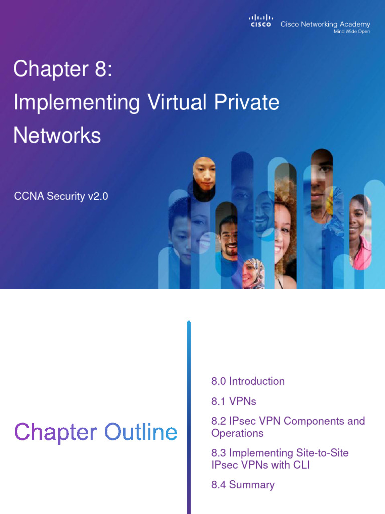 [Slides] CCNASv2_InstructorPPT_CH8 | PDF | Virtual Private Network | Internet Protocols