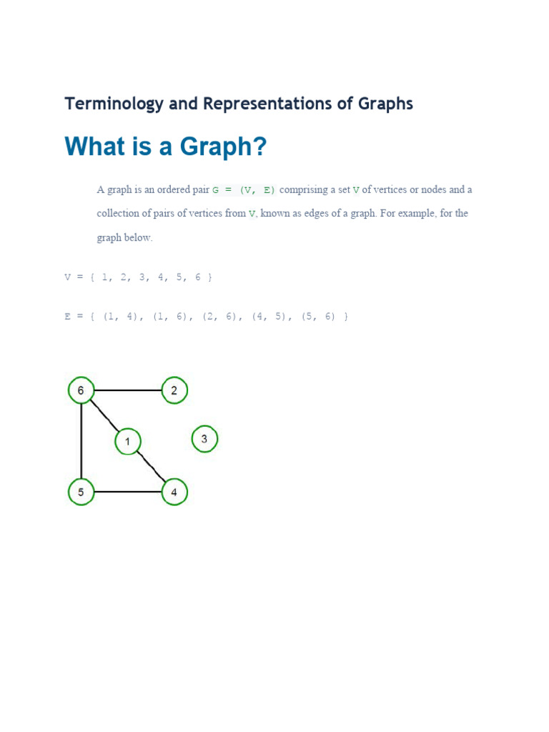 GRAPH DATA STRUCTURE | Download Free PDF | Vertex (Graph Theory ...