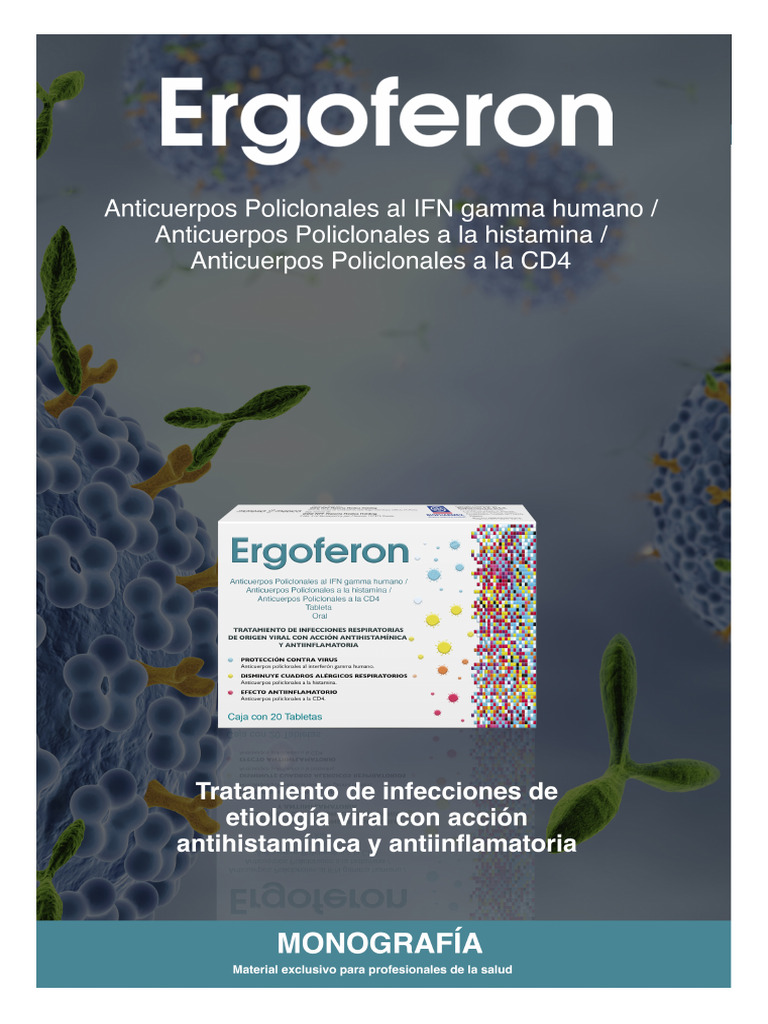 Ergoferon Monografía Digital | PDF | Citocina | T Helper Cell