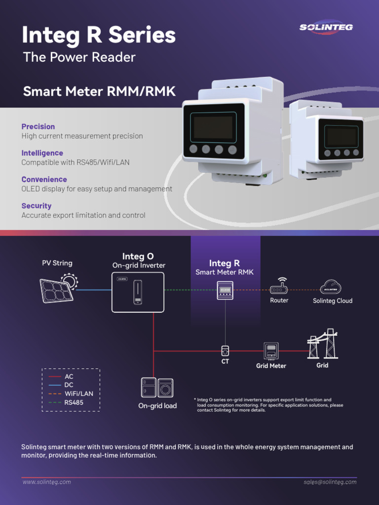 EN-Smart-Meter | PDF | Power Supply | Electric Power Transmission