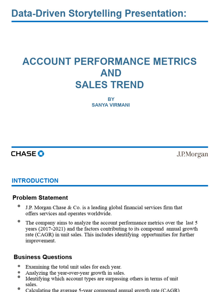 Data-Driven Storytelling Presentation - Task5 | PDF | Retail | Data Analysis