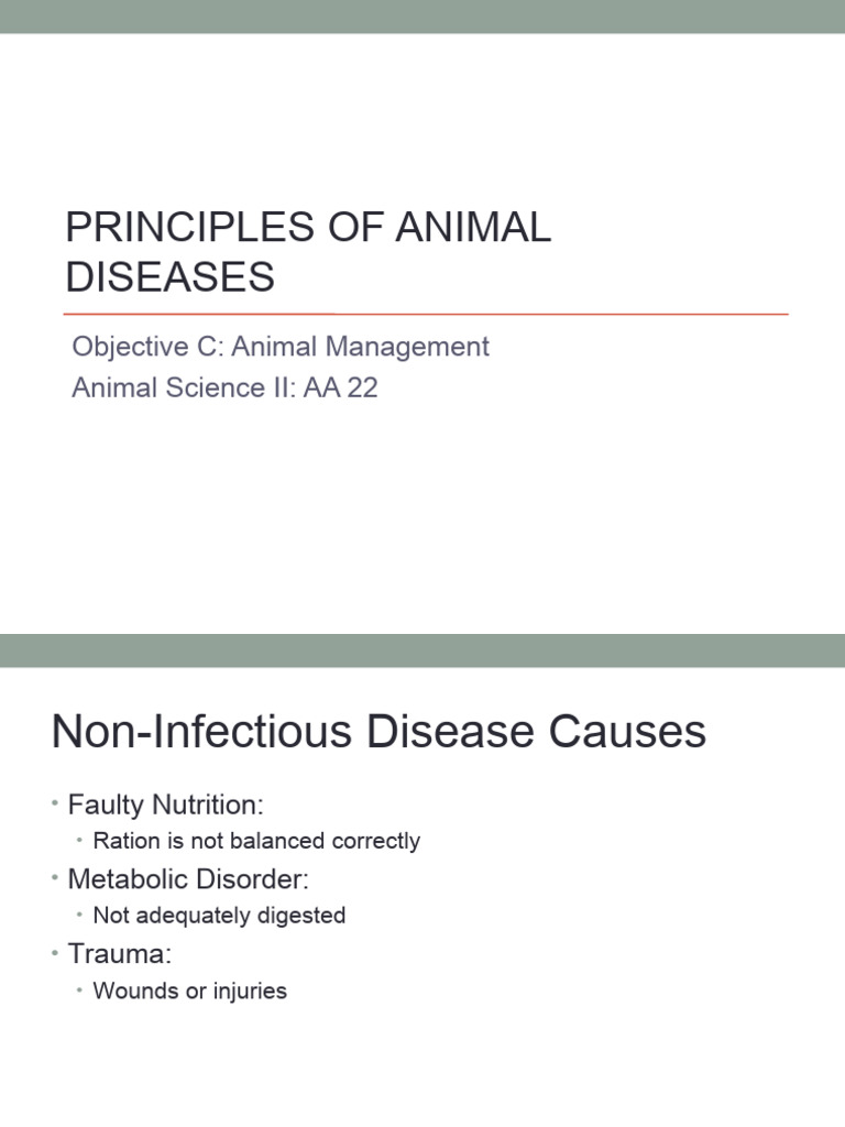 Principles of Animal Diseasesss | PDF | Parasitism | Cattle
