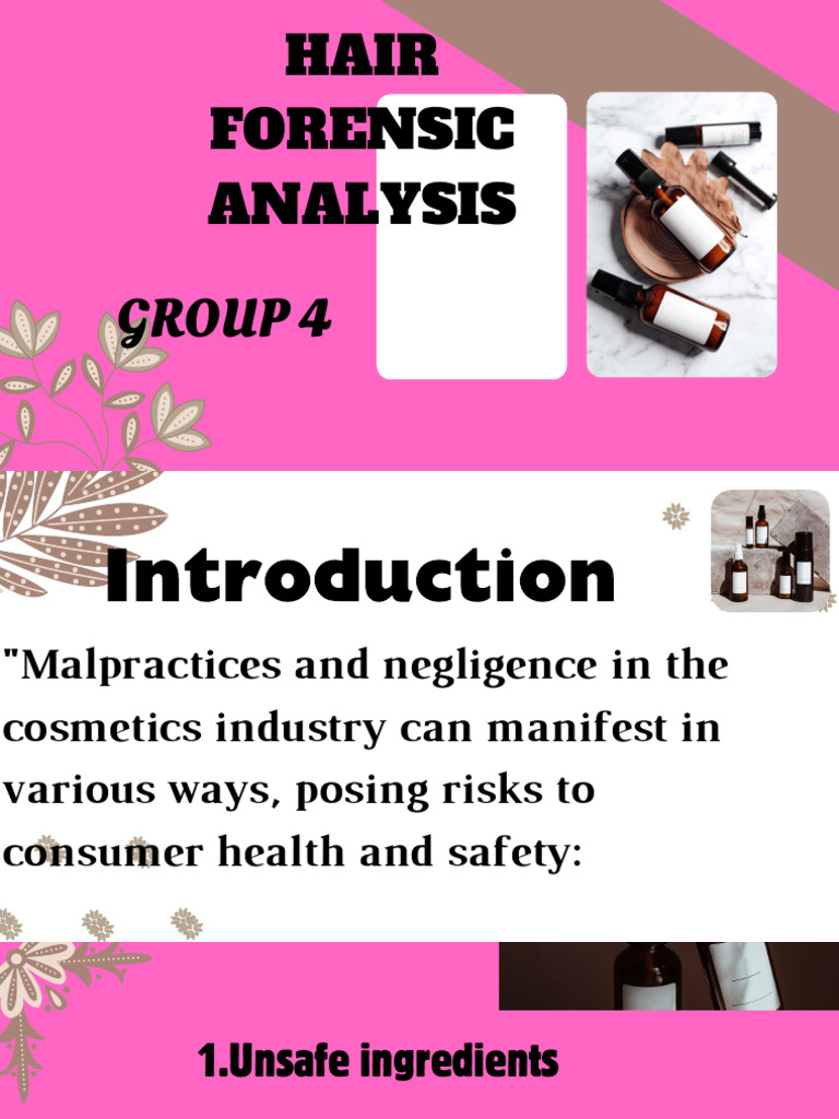 HAIR FORENSIC ANALYSIS PRESENTATION | Download Free PDF | Forensic ...