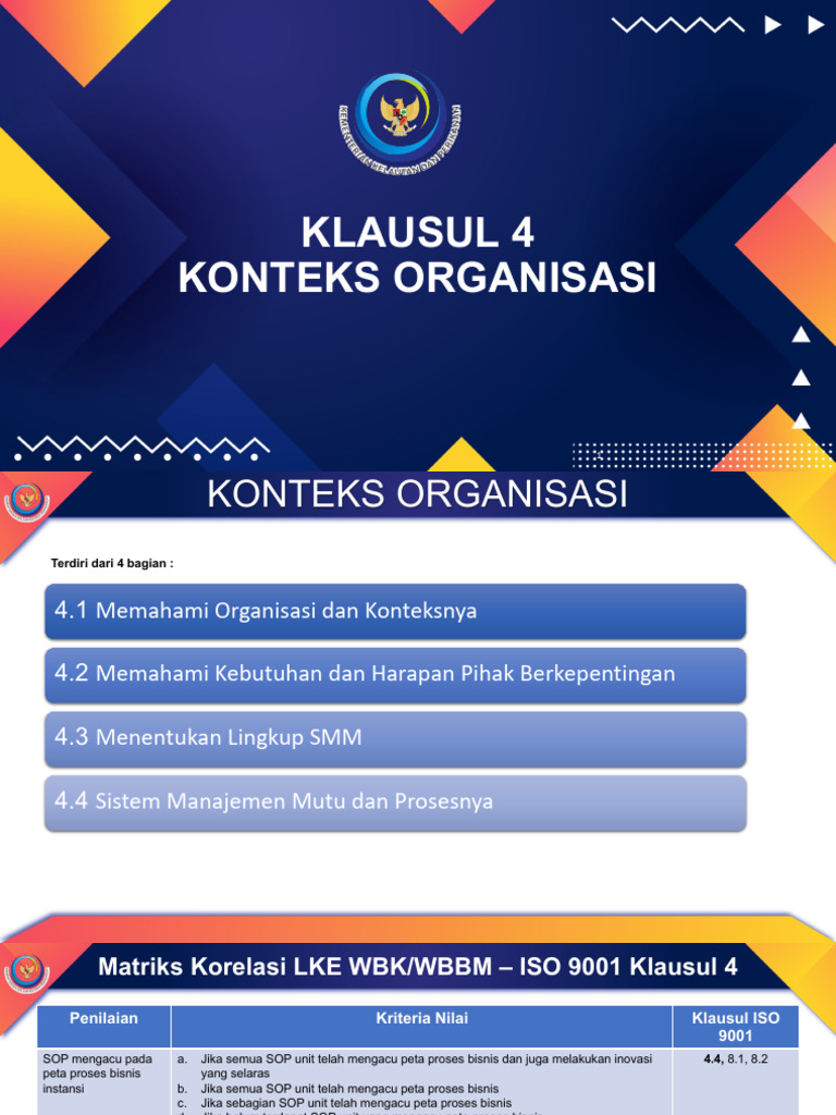 Struktur ISO 9001 2015 | PDF