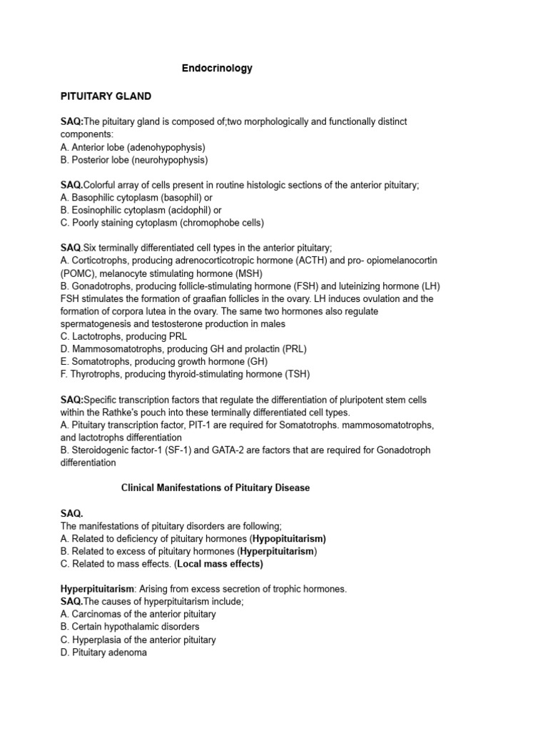 Patho Endocrine Module | Download Free PDF | Hyperthyroidism | Hypothyroidism