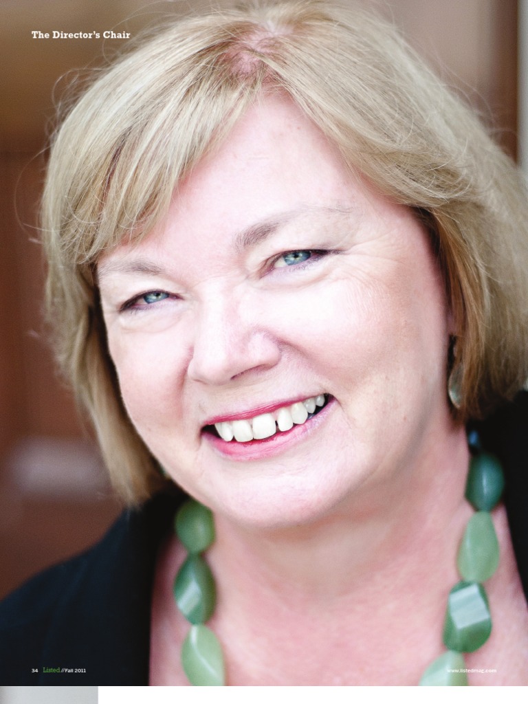 Anderson Puts Carol Stephenson in The Director's Chair: Risk, Reward ...