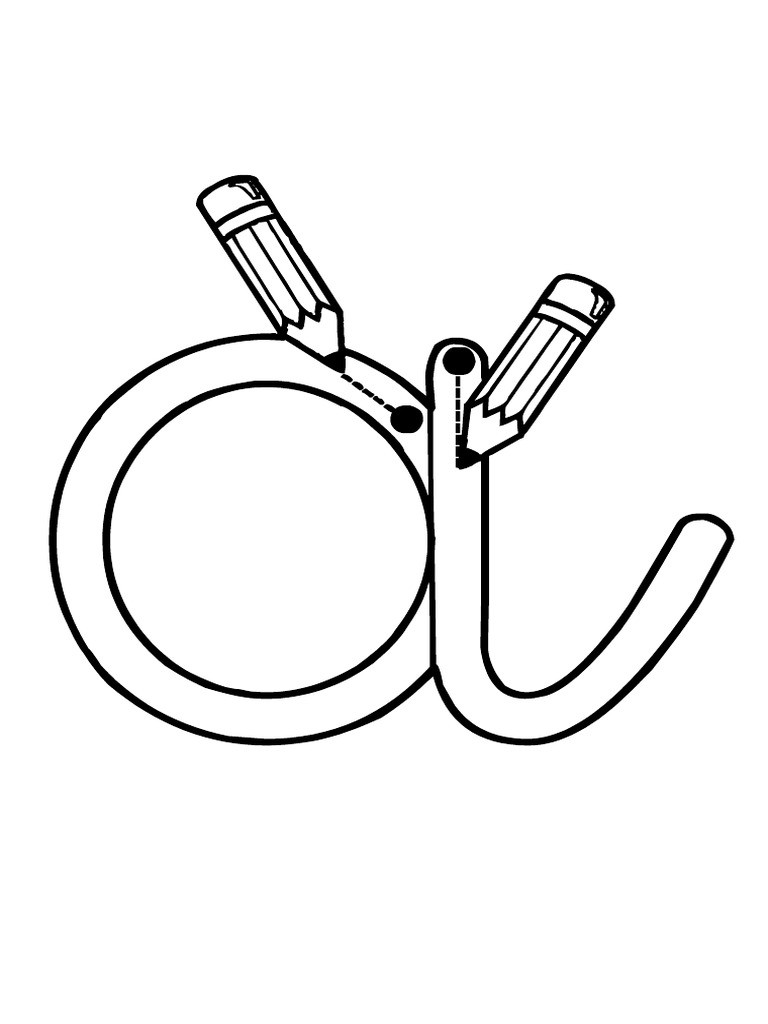 Lettres Cursive Grand Format | PDF