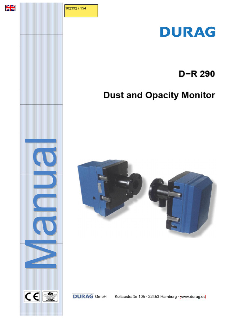 Durag 290 Opacity Monitor | PDF | Hazards | Safety