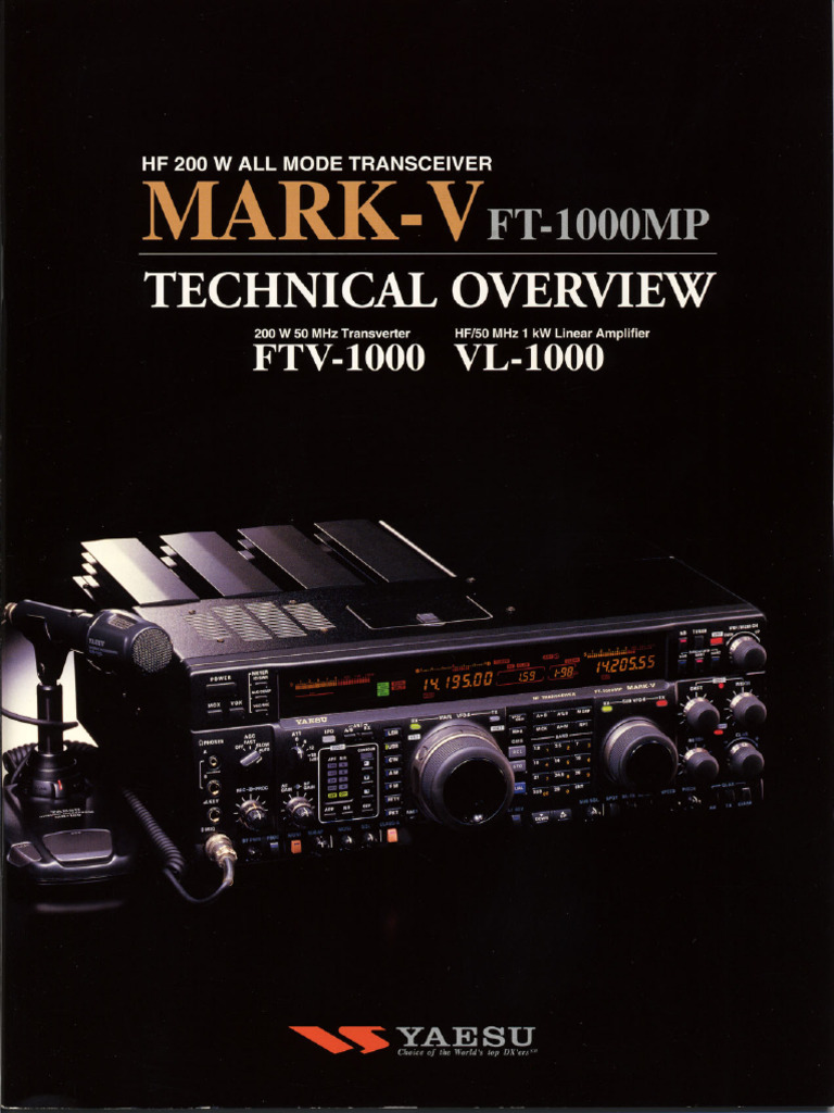 FT-1000MP-Mk5_technical_overview_2001 | PDF