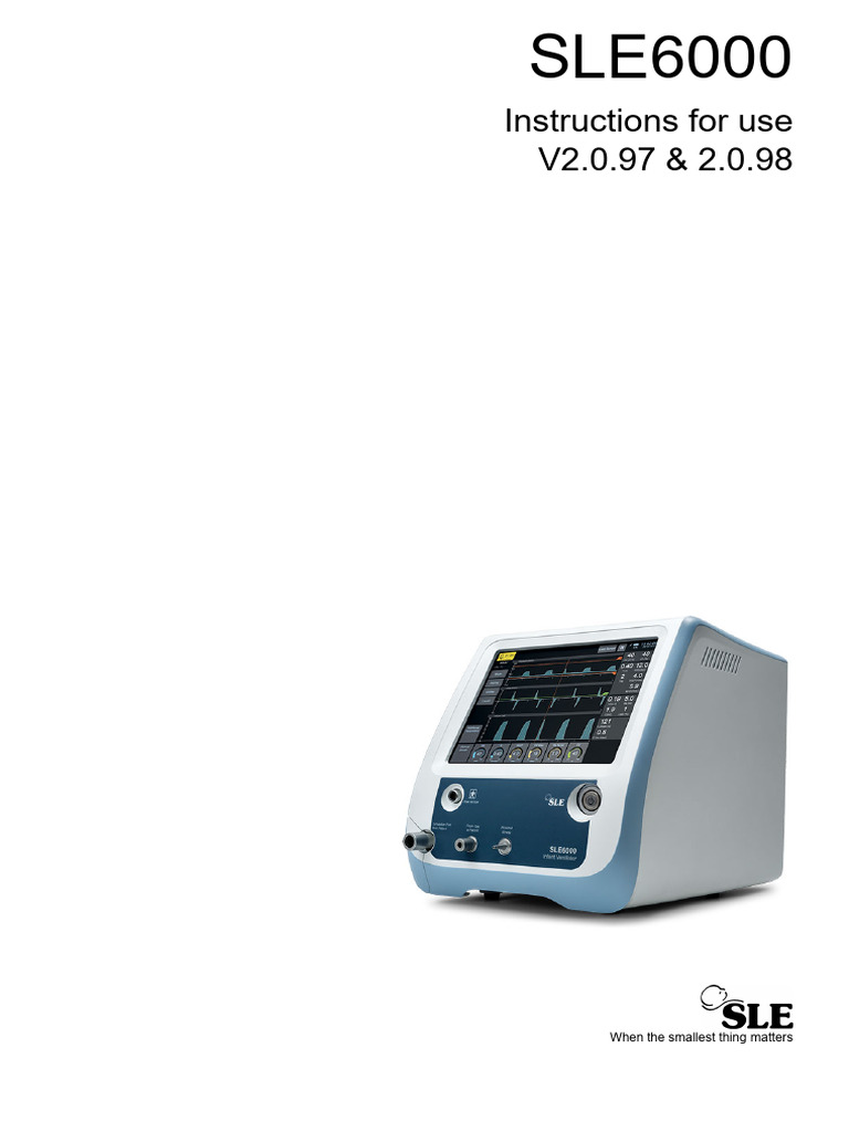 UM165-UK Issue 12 (SLE6000 User Manual) | PDF