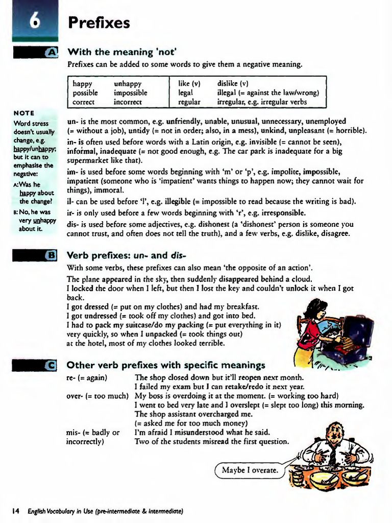 Vocabulary-Word Form - 1.1 | PDF