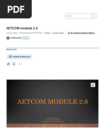 AETCOM Module Introduction | PDF | Curriculum | Learning