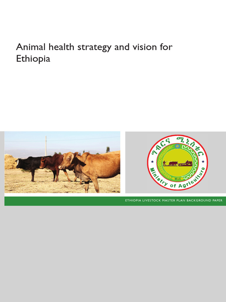 Animal health strategy and vision for ethopia | Download Free PDF ...