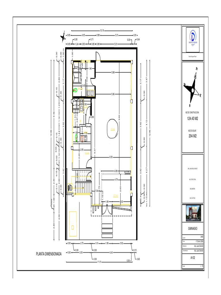 4.planta Dimensionada-1 | PDF