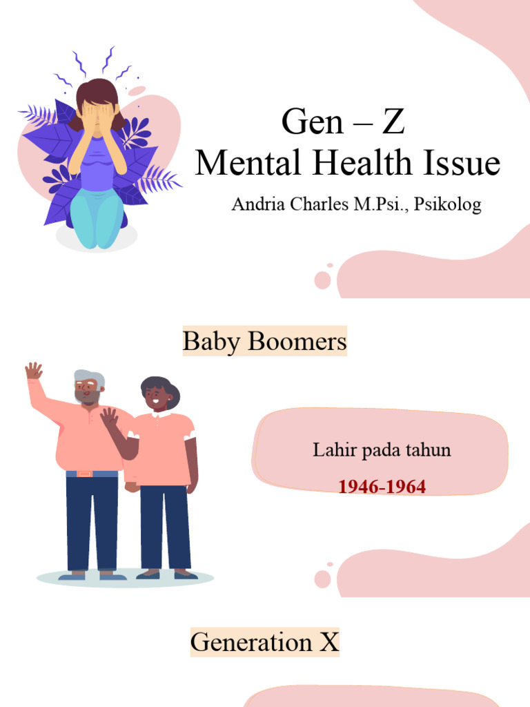 Gen - Z Mental Health Issue | PDF