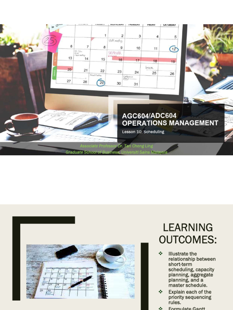 Lesson 10 Scheduling - 1 - 2022 - 2023 | PDF | Scheduling (Computing ... Lesson 10 Scheduling - 1 - 2022 - 2023 | PDF | Scheduling (Computing ...