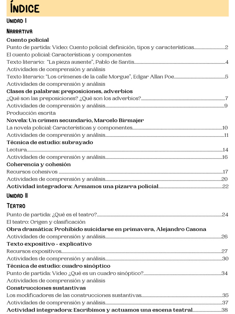Cuadernillo Final 240314 103933 | PDF | Teatro | La novela policíaca