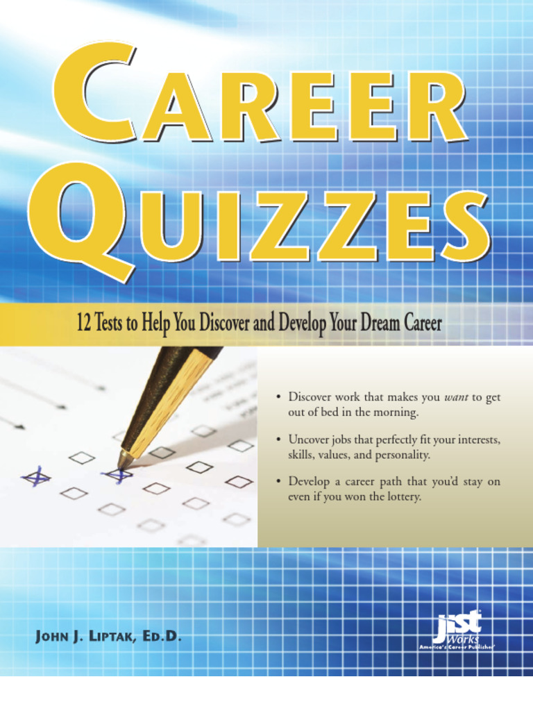 Career Quizzes | PDF | Job Satisfaction | Goal