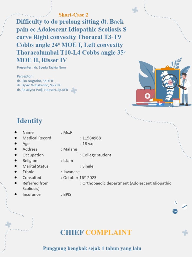 SC2 - TAZ - Adolescent Idiopathic Scoliosis | PDF | Scoliosis ...
