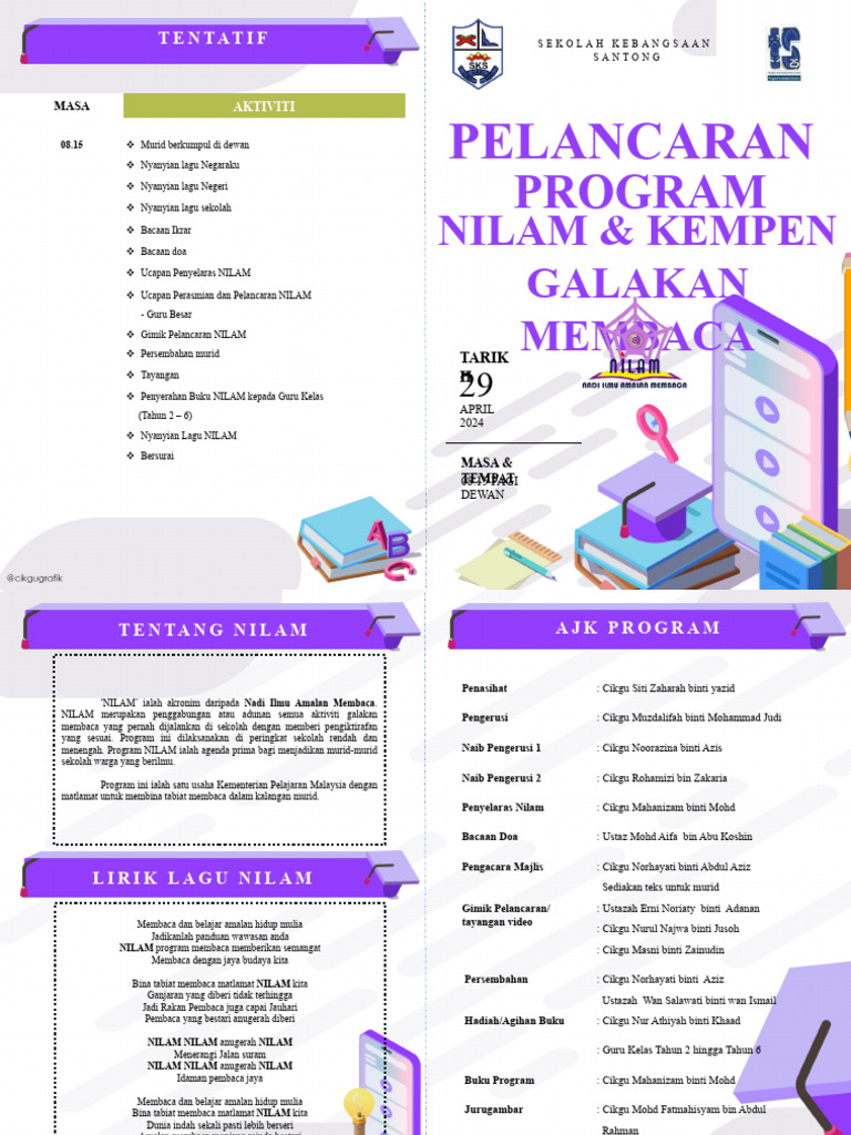 Buku Program Pelancaran Nilam | PDF