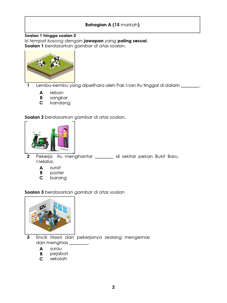 Uasa Bm Tahun 3 Pdf