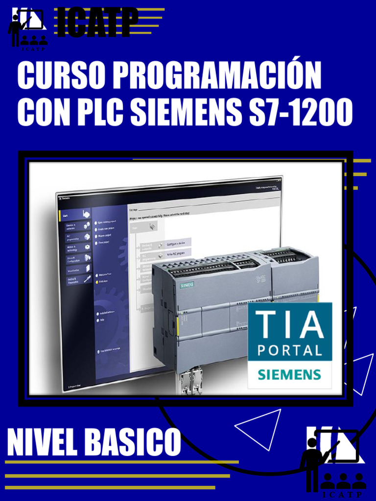 Curso 02 - ProgramaciÃ N Con PLC S7-1200 Â Nivel BÃ¡sico | PDF | Controlador lógico programable ...