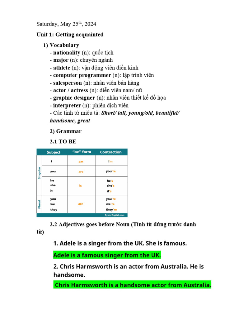 Unit 1 Lesson 1 2 Pdf