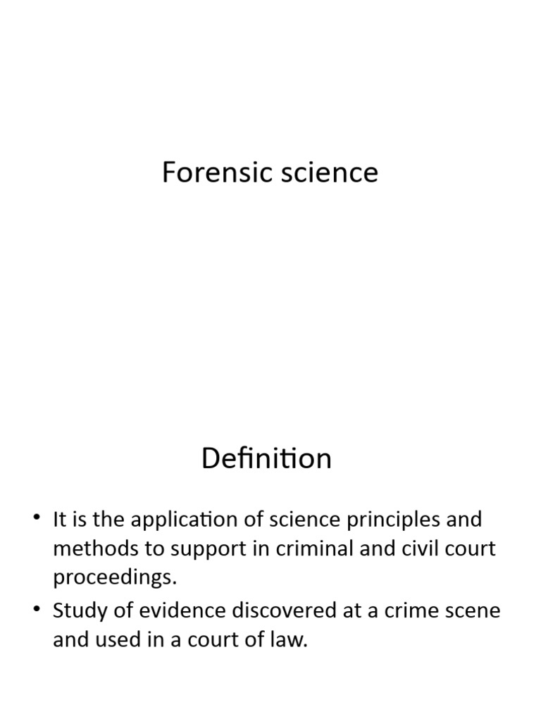 Forensic Science 033630 | PDF | Forensic Science | Dna Profiling