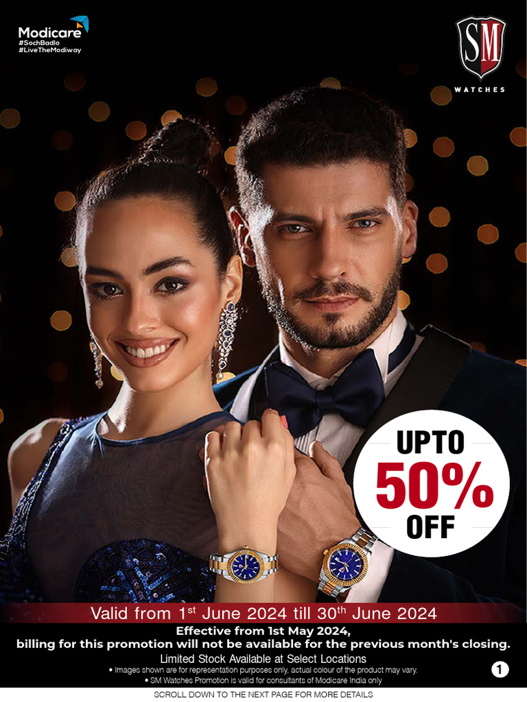 SM Watches Promotion June 2024 | PDF