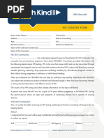 Hiv Consent Form | PDF | Diagnosis Of Hiv/Aids | Hiv