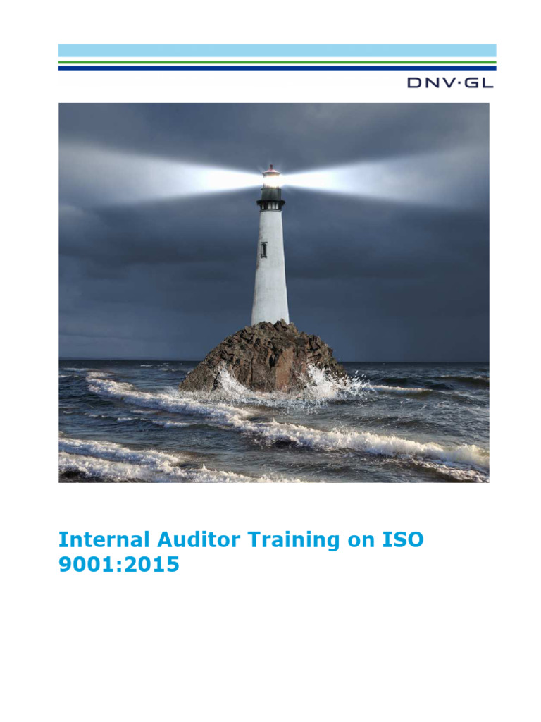 DNV Training Material | Download Free PDF | Quality Management | Risk