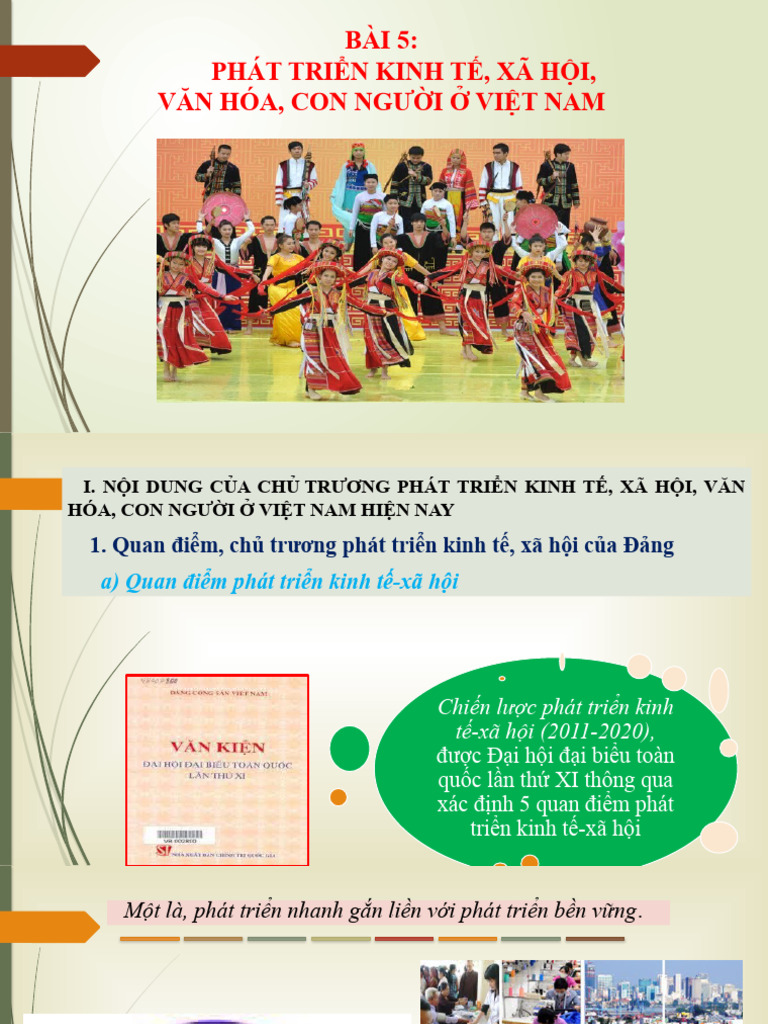 Bài 5 Phát Triển KT, XH, VH | PDF