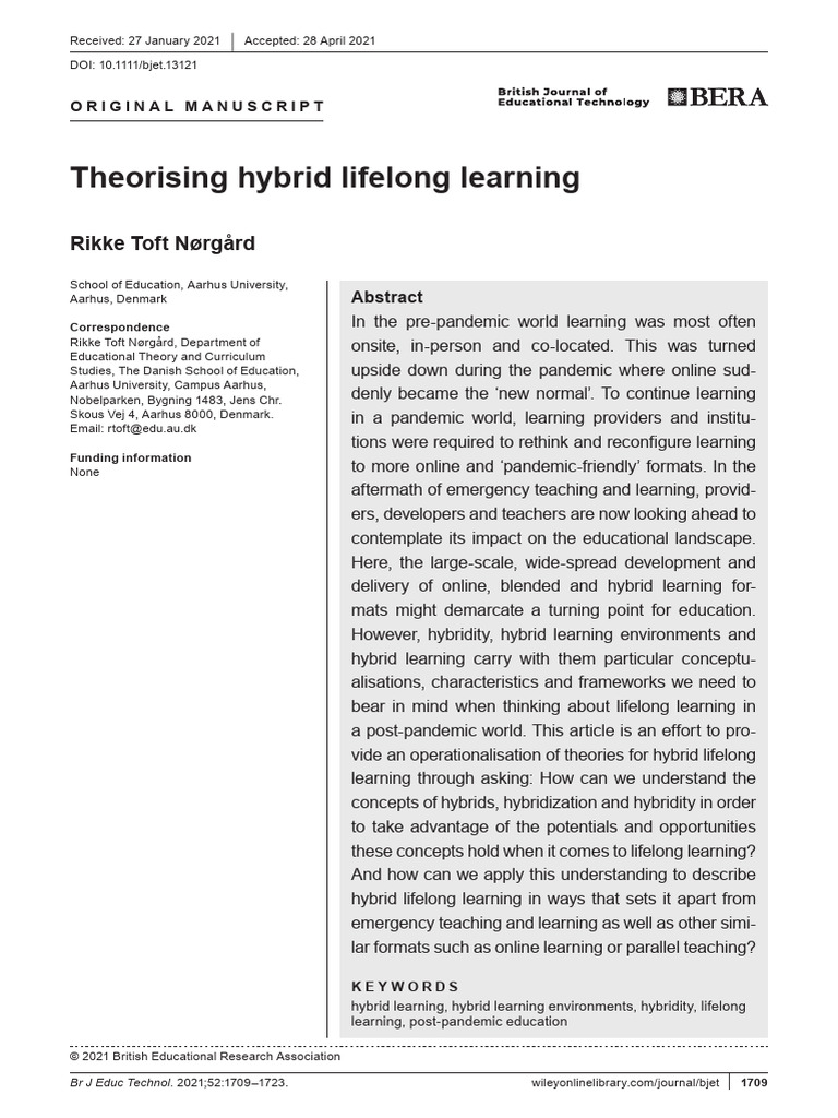 WahjEr Retrieve | PDF | Learning | Lifelong Learning