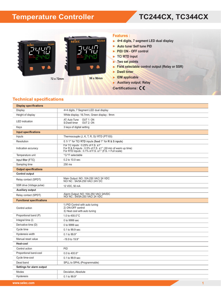 TC344CX_Datasheet | PDF | Relay | Electric Power
