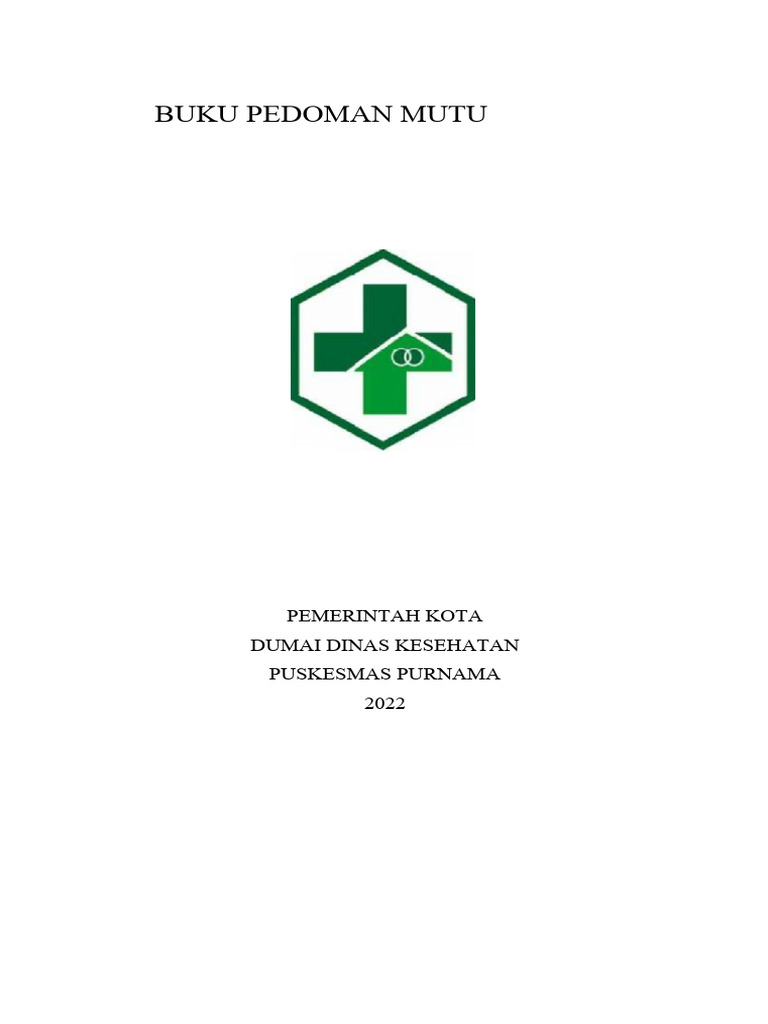 New Buku Pedoman Mutu Tahun 2022 Ok | PDF | Bisnis