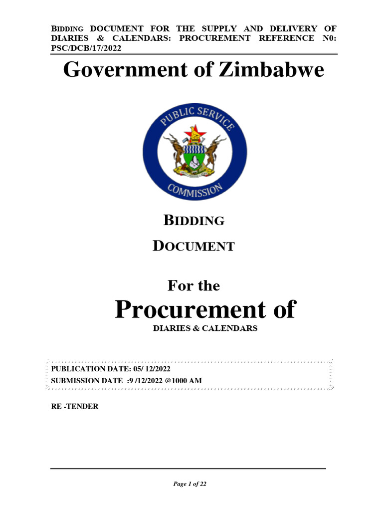 Government of Zimbabwe | PDF | Bill Of Lading | Business