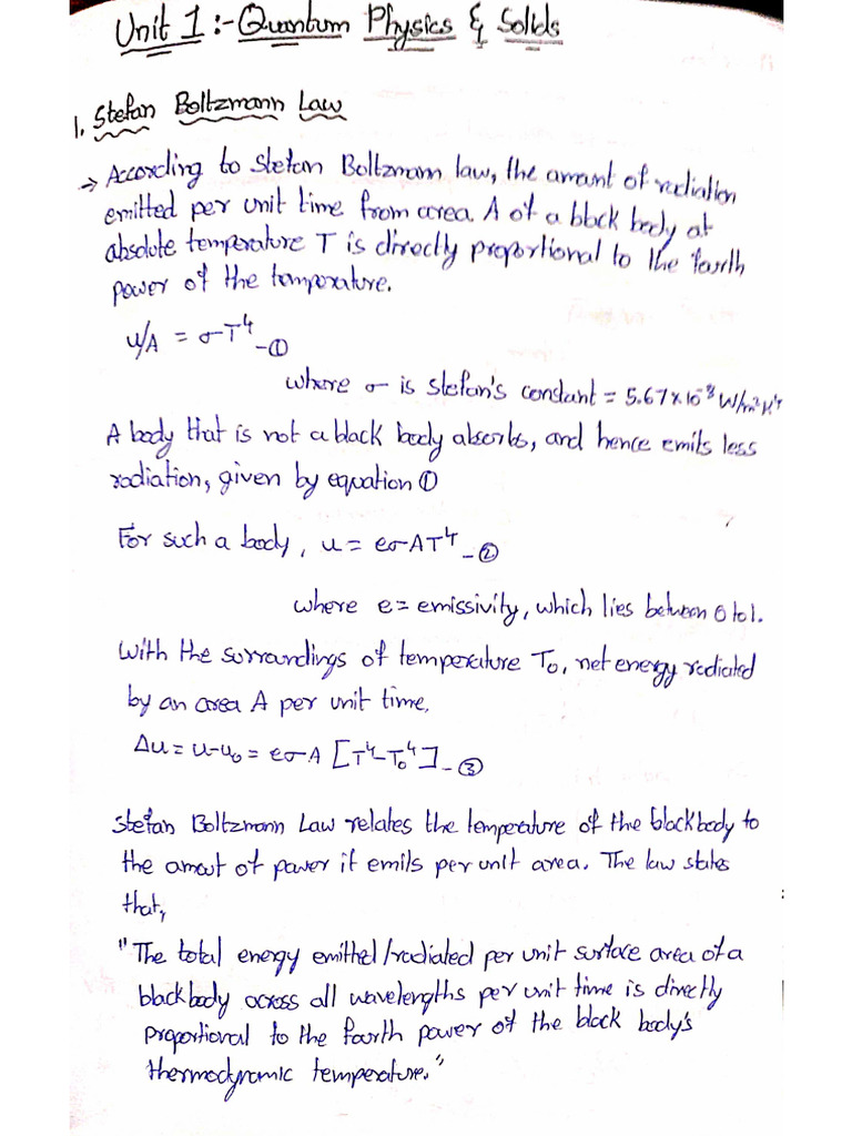 Applied Physics Notes | PDF