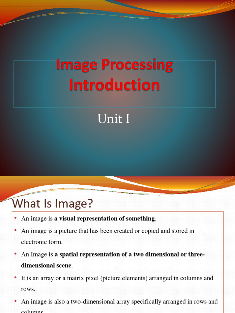 Introduction | PDF | Image Segmentation | Image