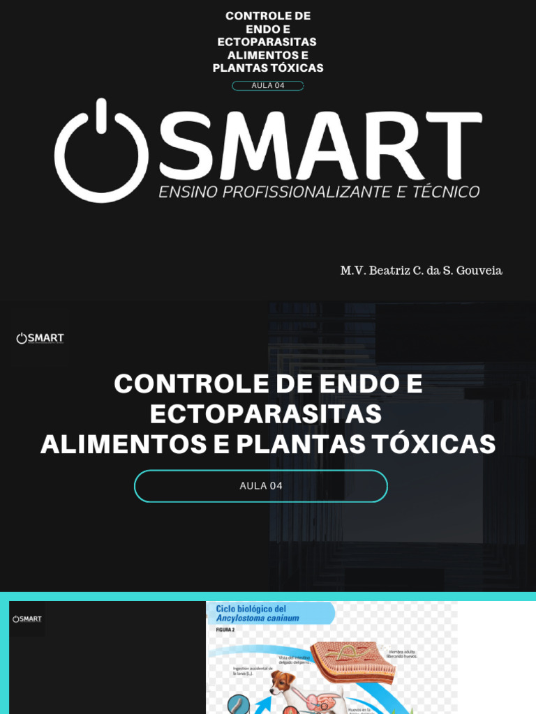 Aula 4-Controle de Endo e Ectoparasitas Alimentos e Plantas Tóxicas - PDF Mod2 | PDF ...