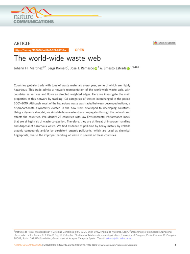 The World-Wide Waste Web | PDF | Waste | Waste Management