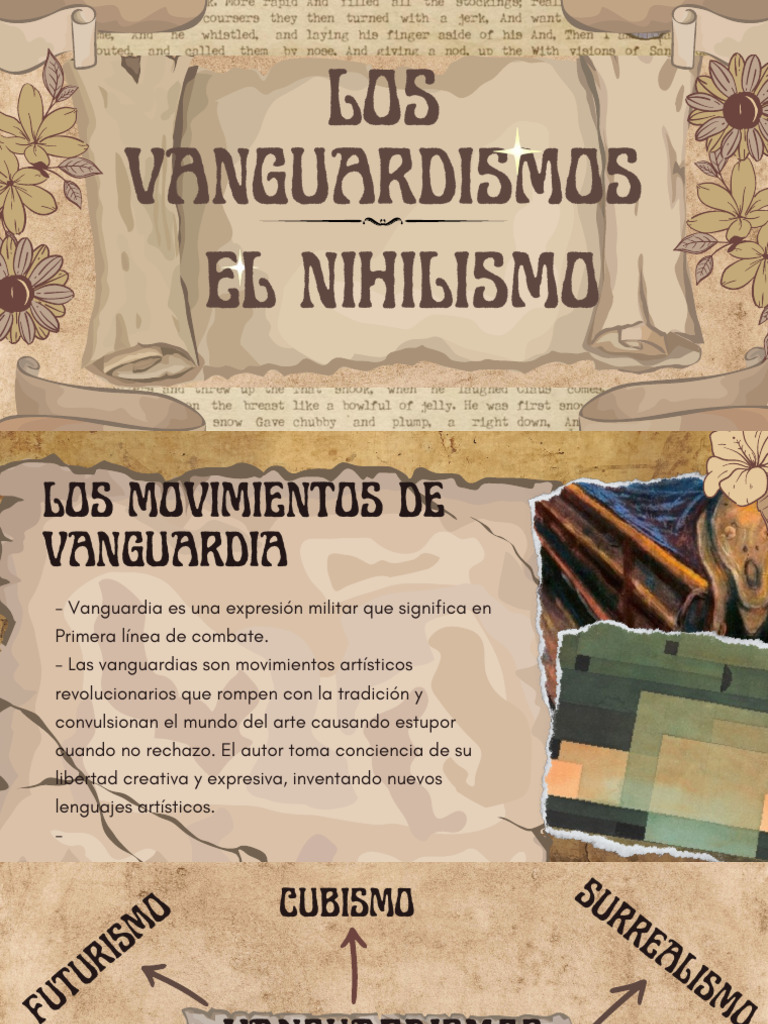 El Nihilismo. (1) | PDF | Vanguardia | Nihilismo