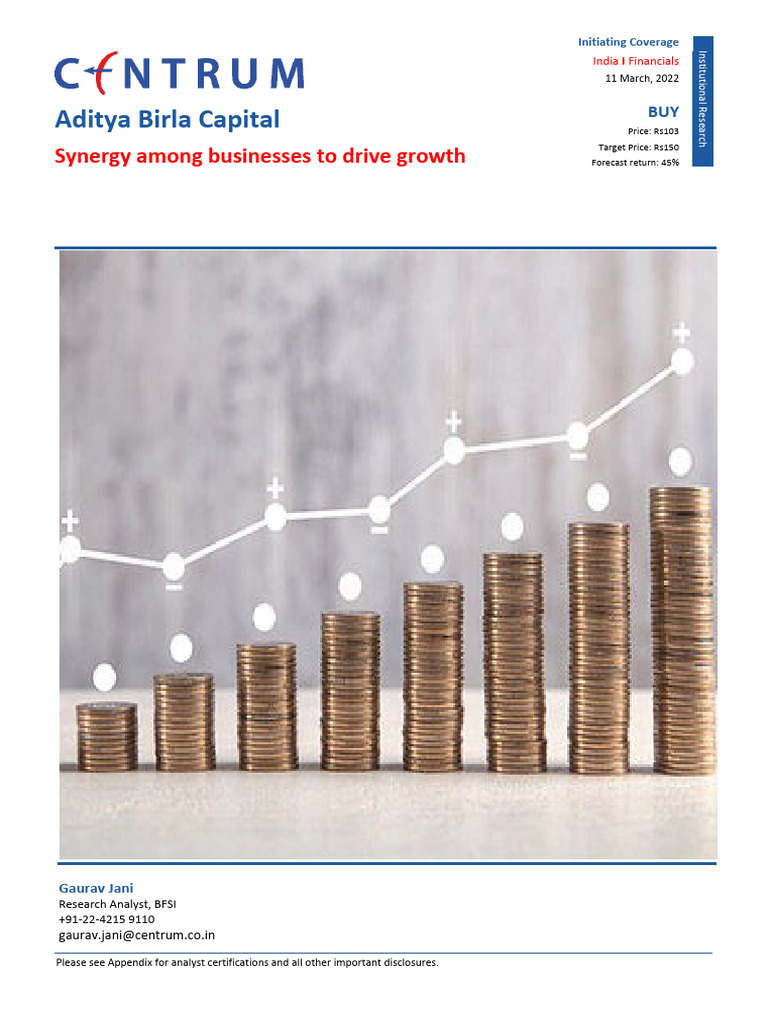 Centrum_Broking__Aditya_Birla_Capital___Initiating_Coverage | PDF ...