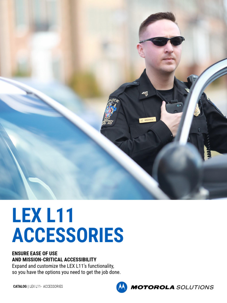 LEX L11 Accessories Catalog | PDF | Battery Charger | Microphone