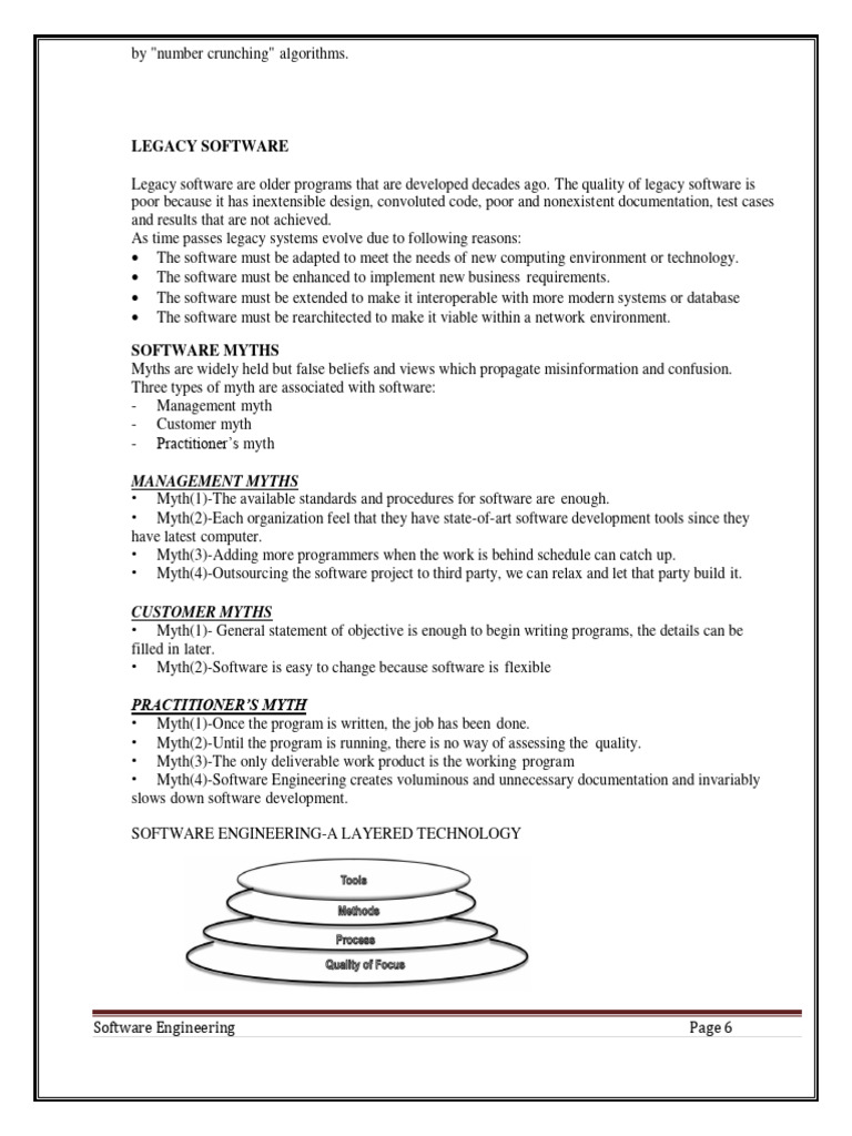 Software Engineering (R18a0511) - Removed | PDF | Abstraction (Computer Science) | Class ...
