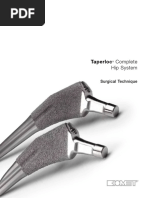 Surgical Technique SROM Hip MI (DePuy) | PDF | Hip | Musculoskeletal System