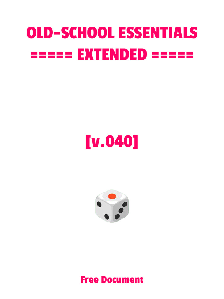 OSE A5 Extended v040 | PDF