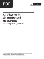 AP Physics 2 Practice Test 1 | PDF | Multiple Choice | Electronvolt